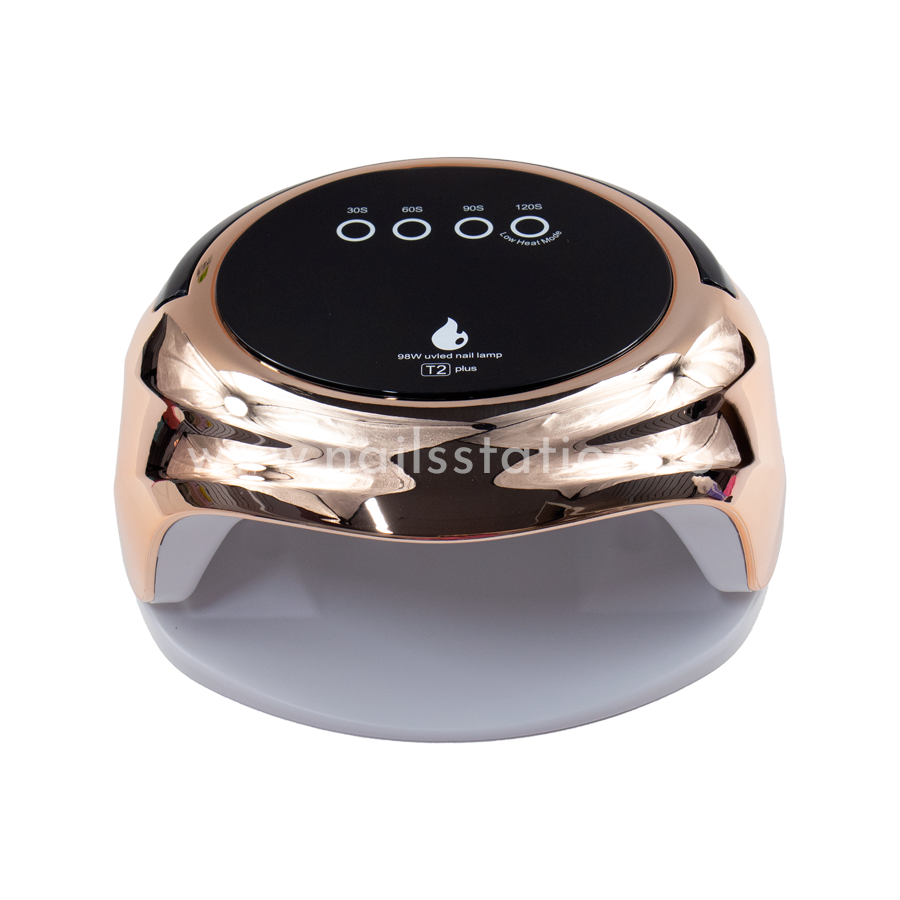Lampara 98W T2 Plus Oro Rosa FLAMME – Nails Station