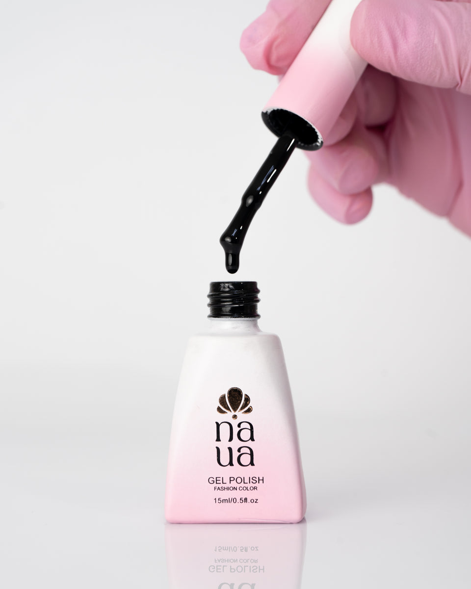 Esmalte NAUA 070 Negro 10ml – Nails Station