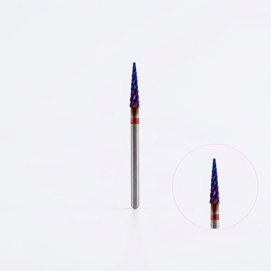 Punta Mini Cono para Cutícula Roja – Nails Station