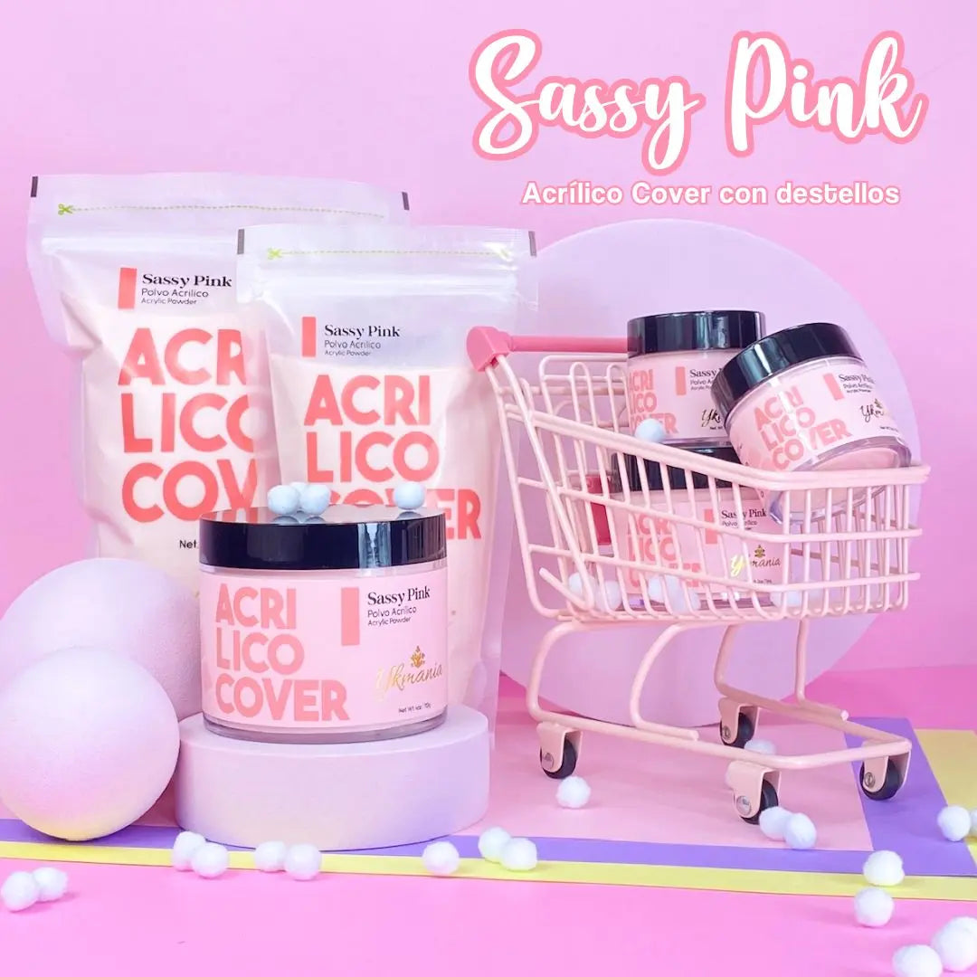 Acrílico Cover Sassy Pink Ykmanía – Nails Station